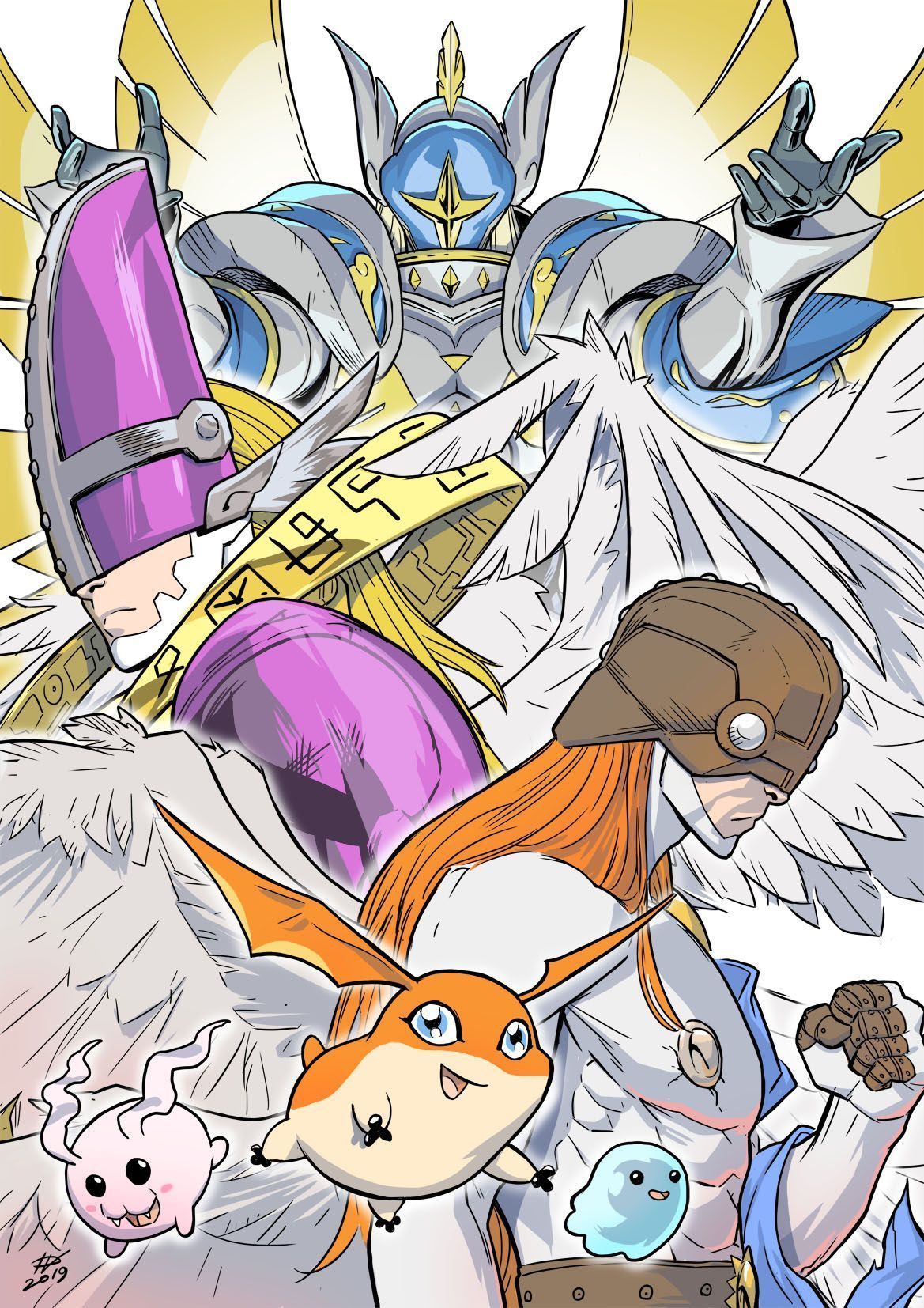 Seraphimon Wallpapers - Top Free Seraphimon Backgrounds - WallpaperAccess