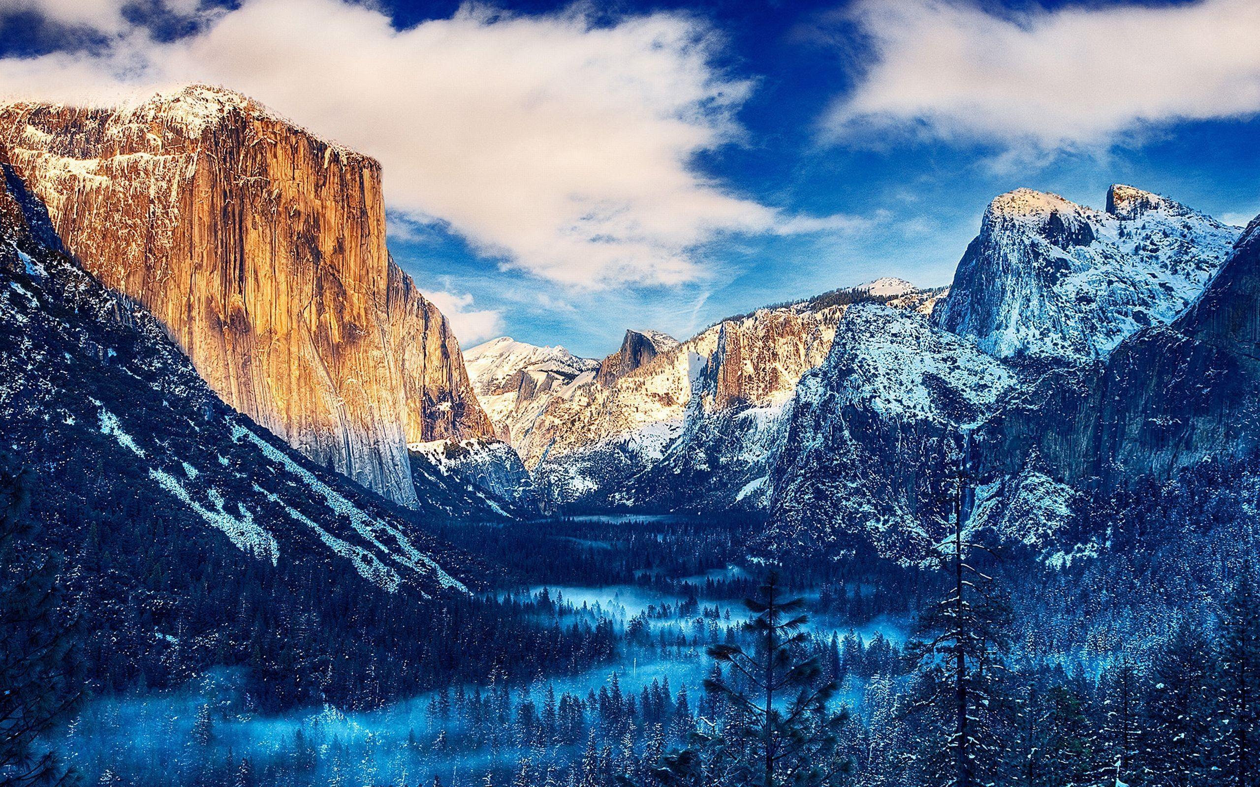 Winter Mountain Desktop Wallpapers - Top Free Winter Mountain Desktop ...