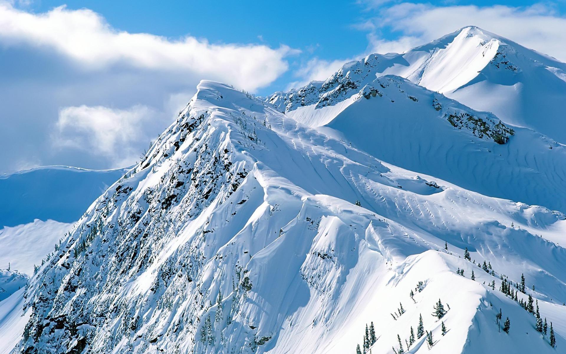 Winter Mountain Desktop Wallpapers - Top Free Winter Mountain Desktop ...