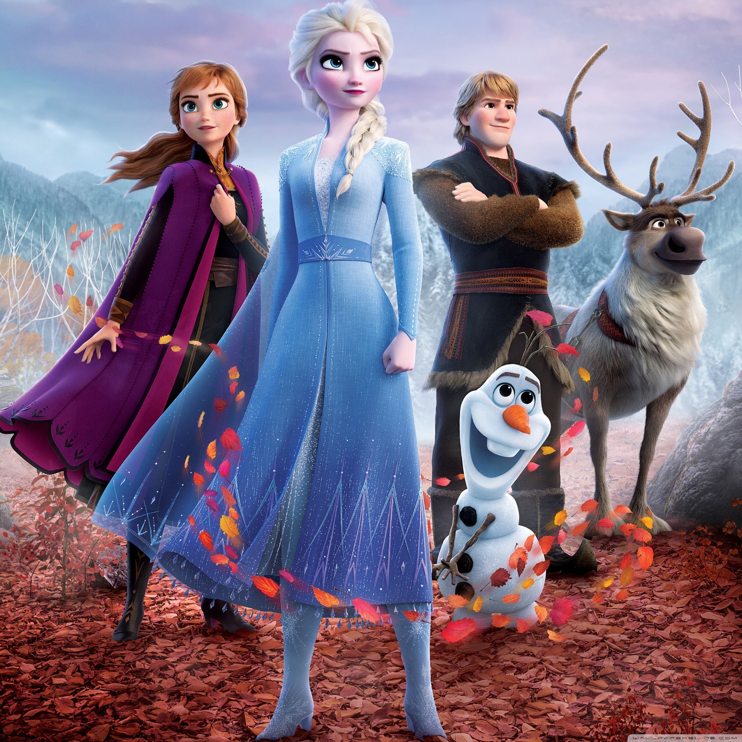 Frozen Characters Wallpapers - Top Free Frozen Characters Backgrounds ...