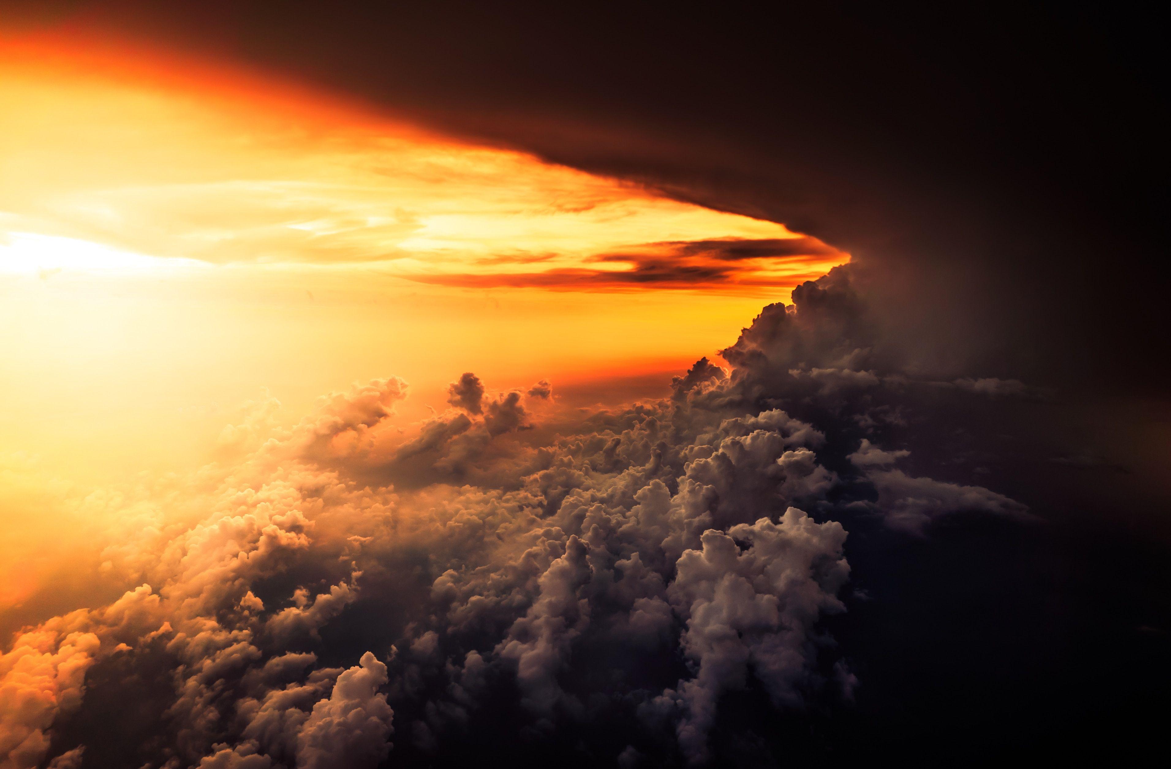 Sunset Night Sky Desktop Wallpapers - Top Free Sunset Night Sky Desktop ...