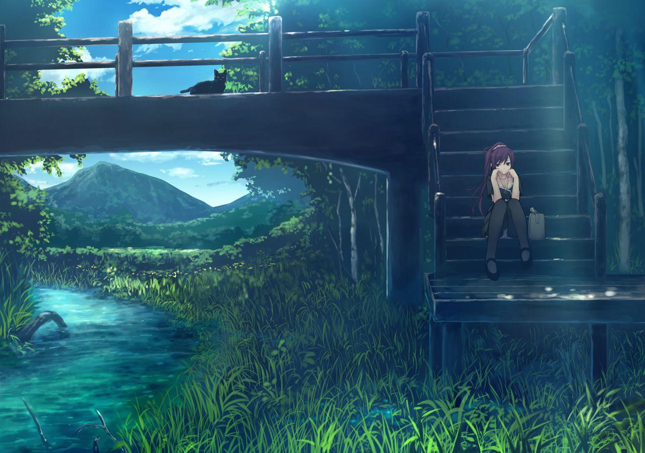 Monogatari Scenery Wallpapers - Top Free Monogatari Scenery Backgrounds ...