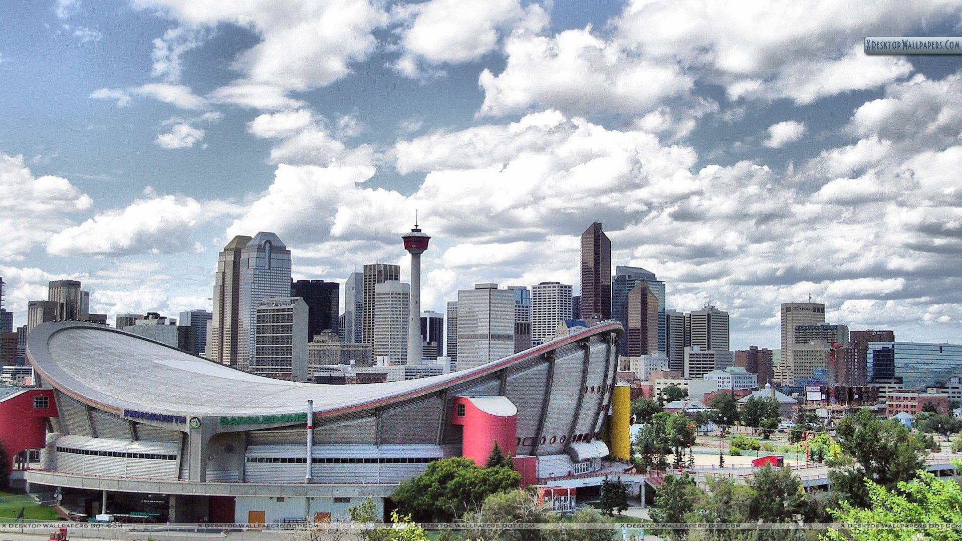 Calgary Skyline Wallpapers - Top Free Calgary Skyline Backgrounds ...