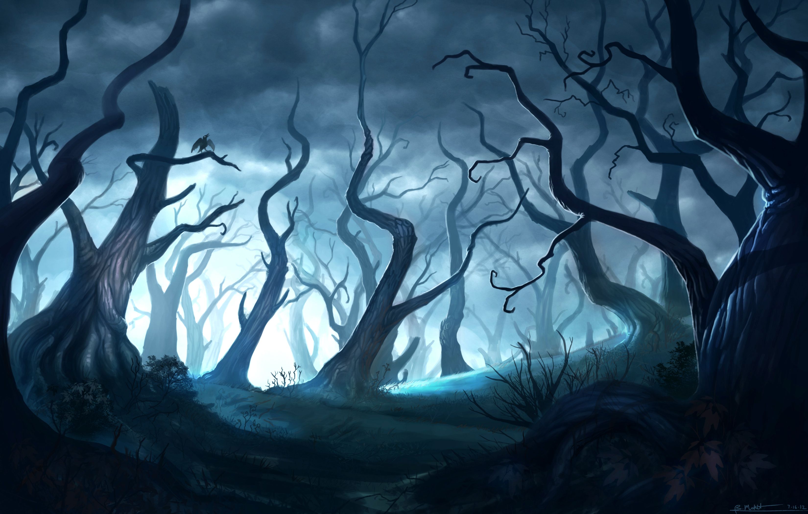Dead Forest Wallpapers - Top Free Dead Forest Backgrounds - WallpaperAccess