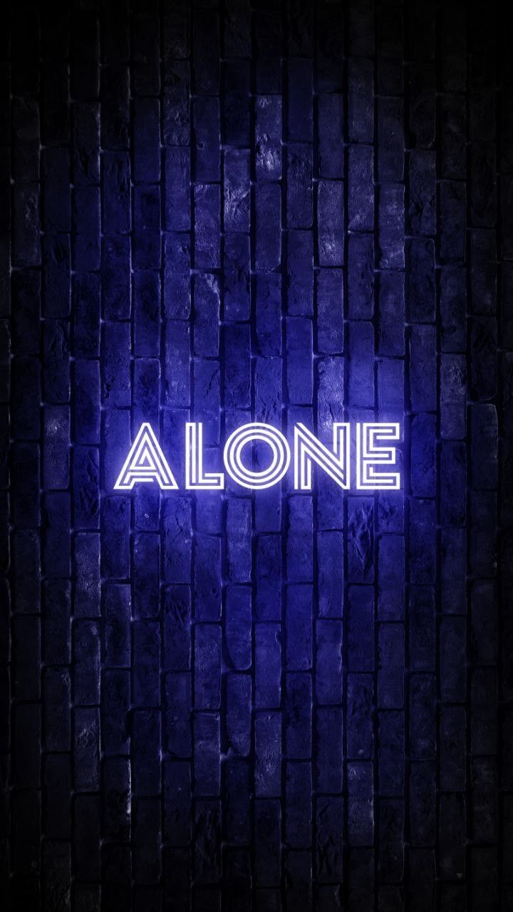 Alone Text Wallpapers - Top Free Alone Text Backgrounds - WallpaperAccess