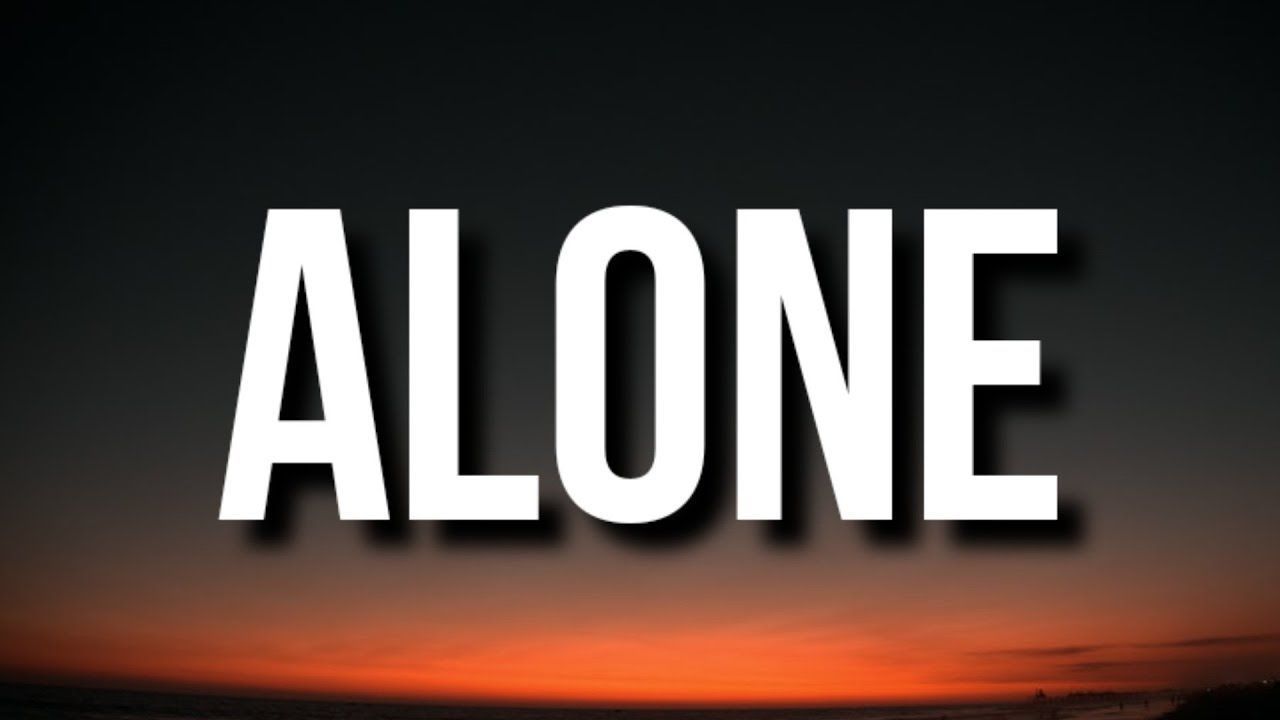 Alone Text Wallpapers - Top Free Alone Text Backgrounds - WallpaperAccess
