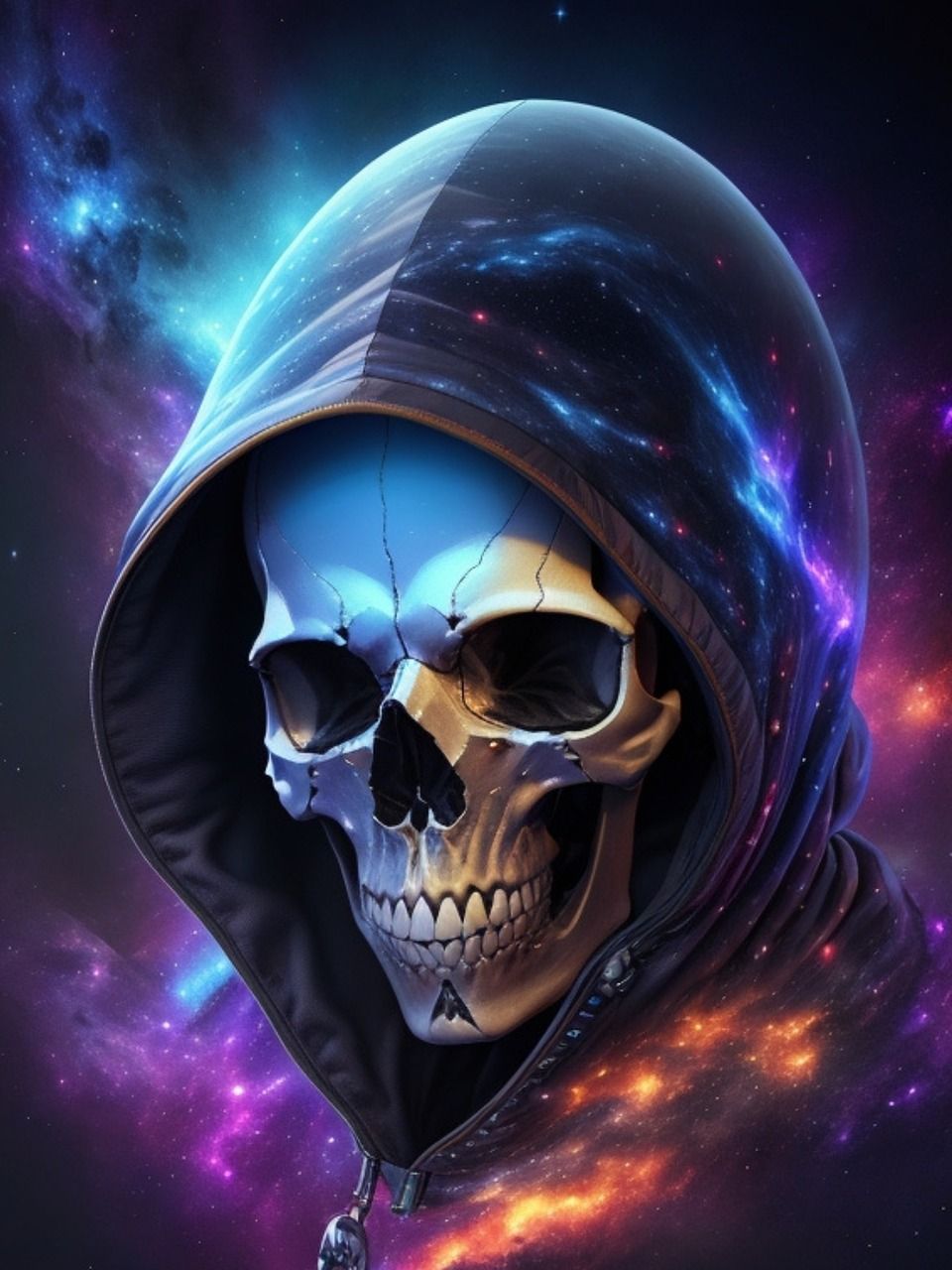 Skull Space Wallpapers - Top Free Skull Space Backgrounds - WallpaperAccess