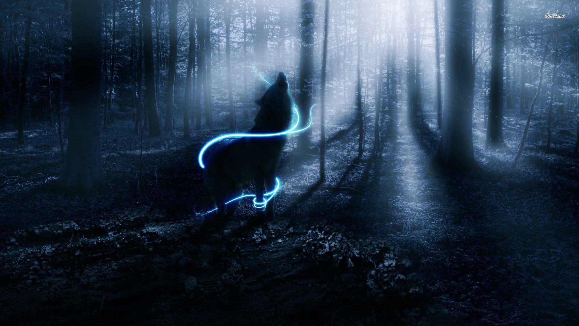 Blue Wolf Wallpapers - Top Free Blue Wolf Backgrounds - WallpaperAccess