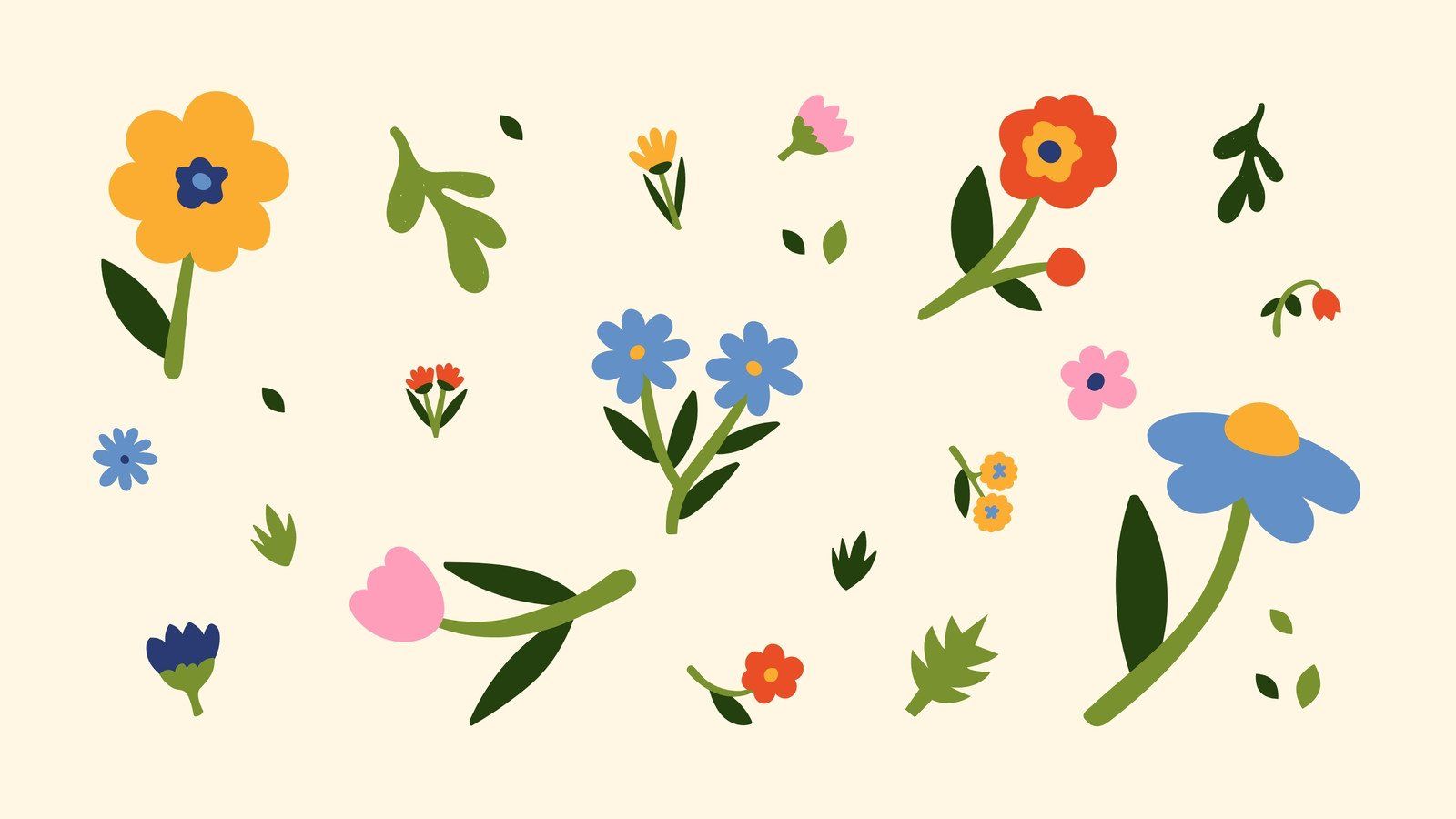 Drawn Flowers Wallpapers - Top Free Drawn Flowers Backgrounds ...