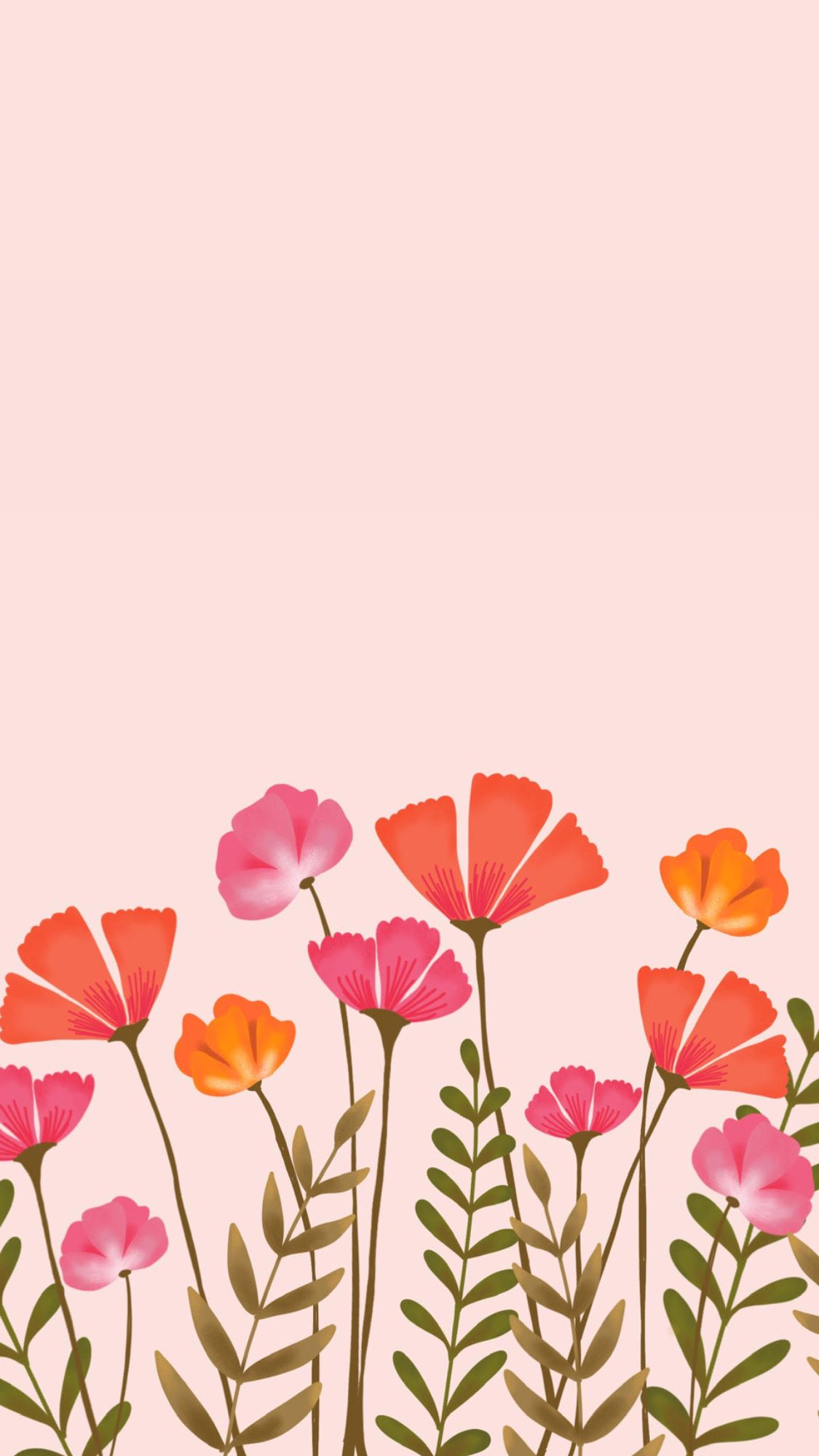 Drawn Flowers Wallpapers - Top Free Drawn Flowers Backgrounds ...