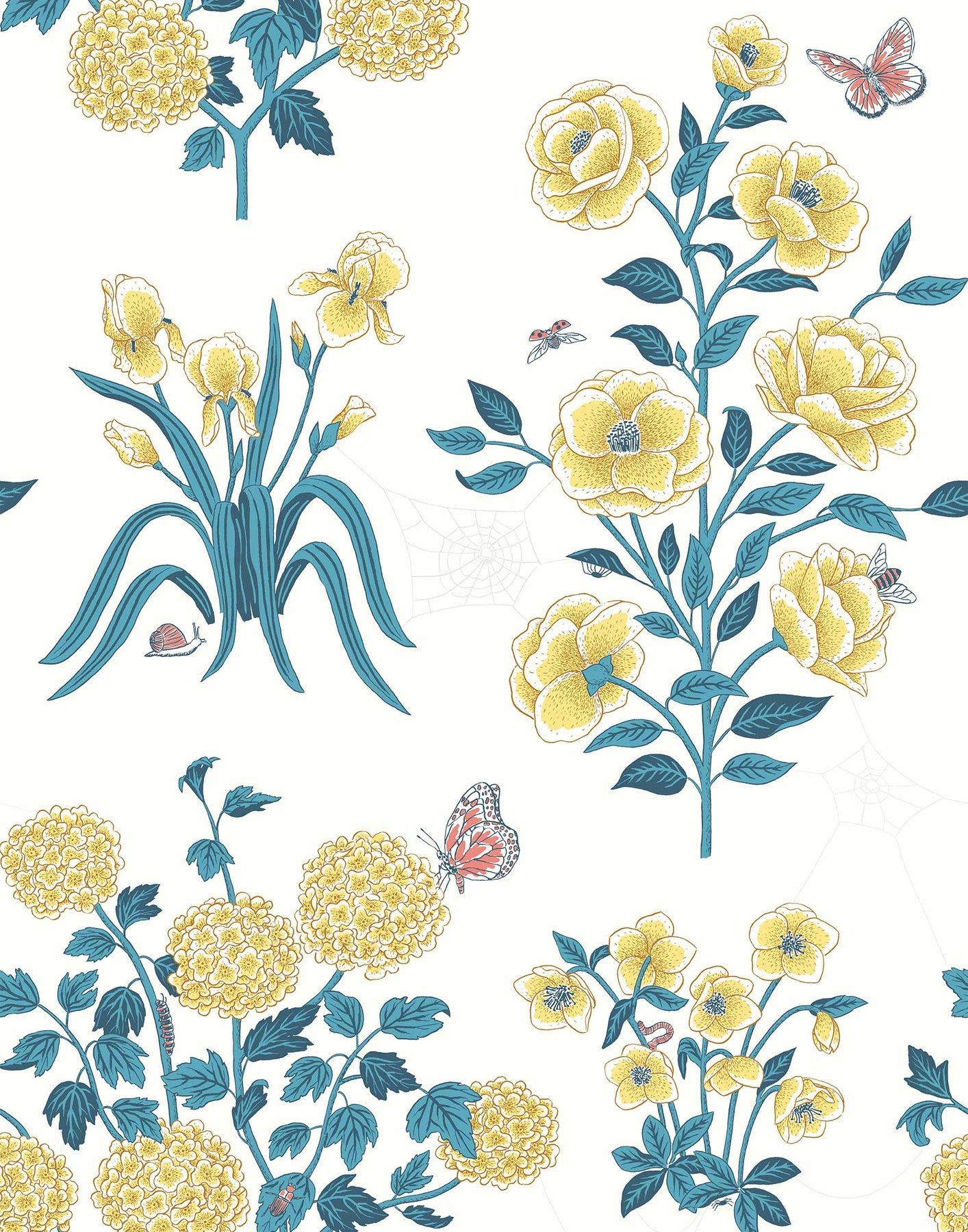 Drawn Flowers Wallpapers - Top Free Drawn Flowers Backgrounds ...
