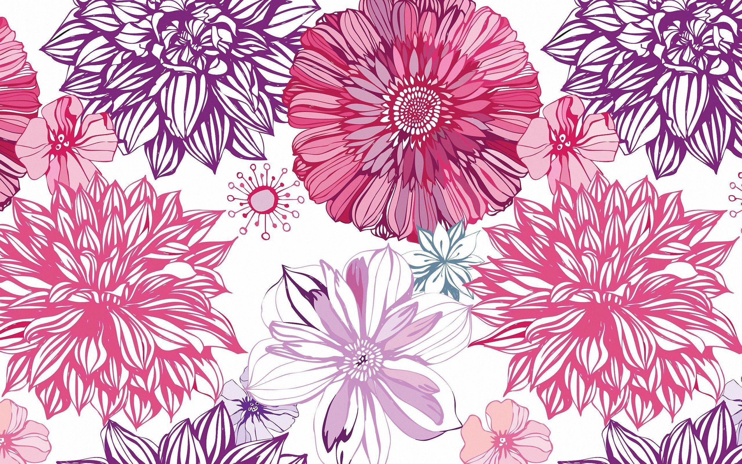 Vintage Flower Desktop Wallpapers - Top Free Vintage Flower Desktop ...