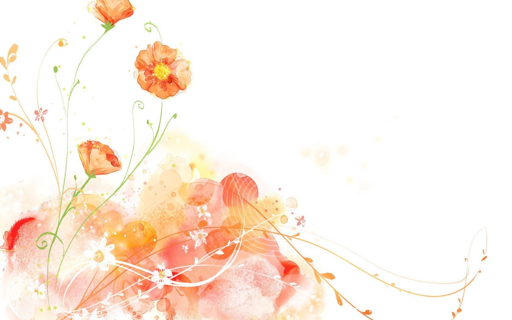 Watercolor Flowers Desktop Wallpapers - Top Free Watercolor Flowers ...