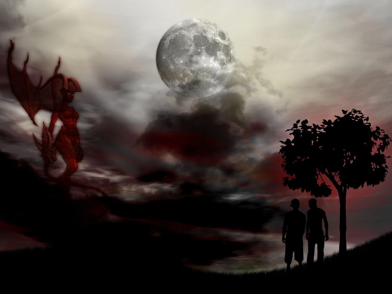 Evil Desktop Wallpapers - Top Free Evil Desktop Backgrounds - WallpaperAccess