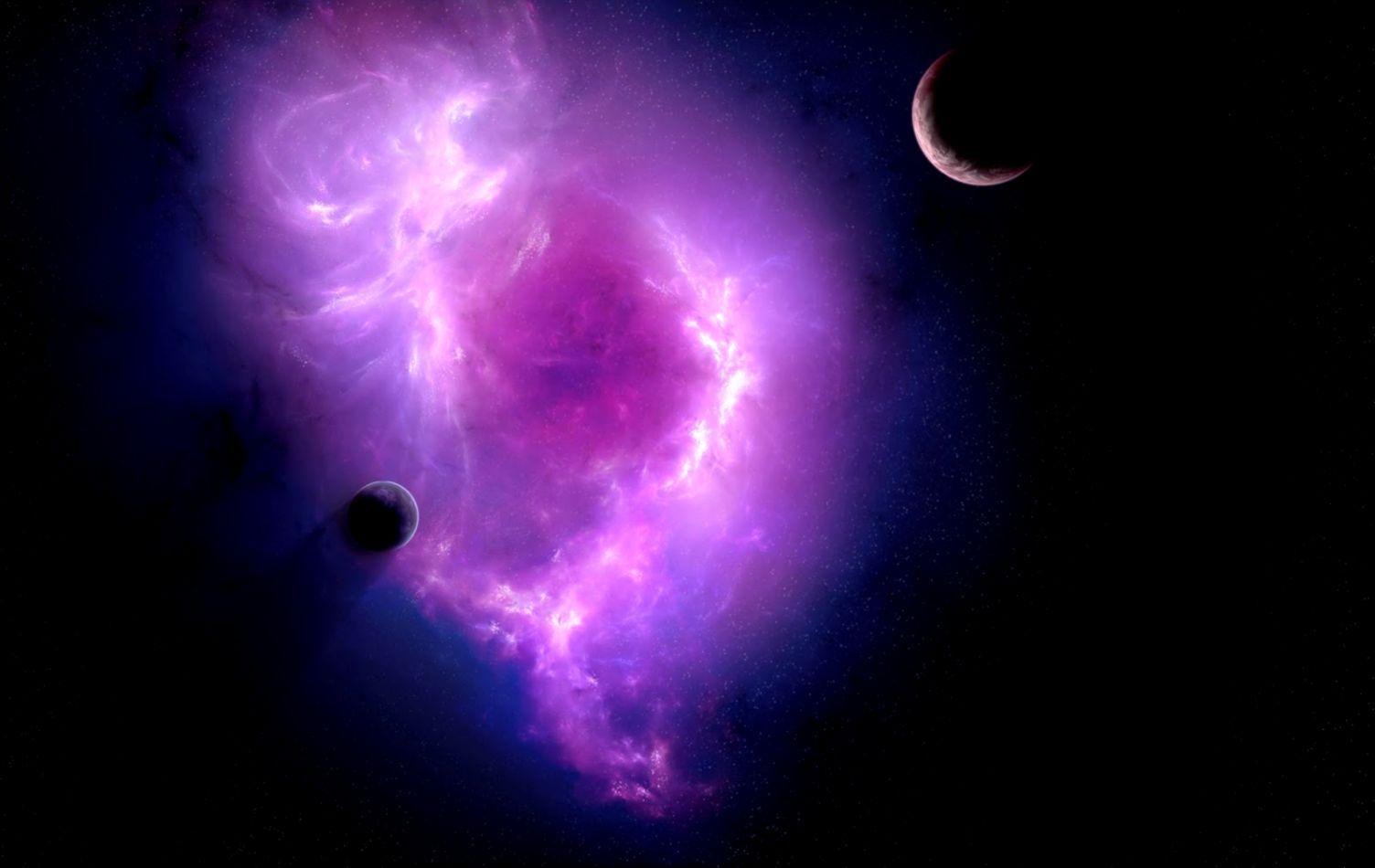 Purple Space Desktop Wallpapers - Top Free Purple Space Desktop ...