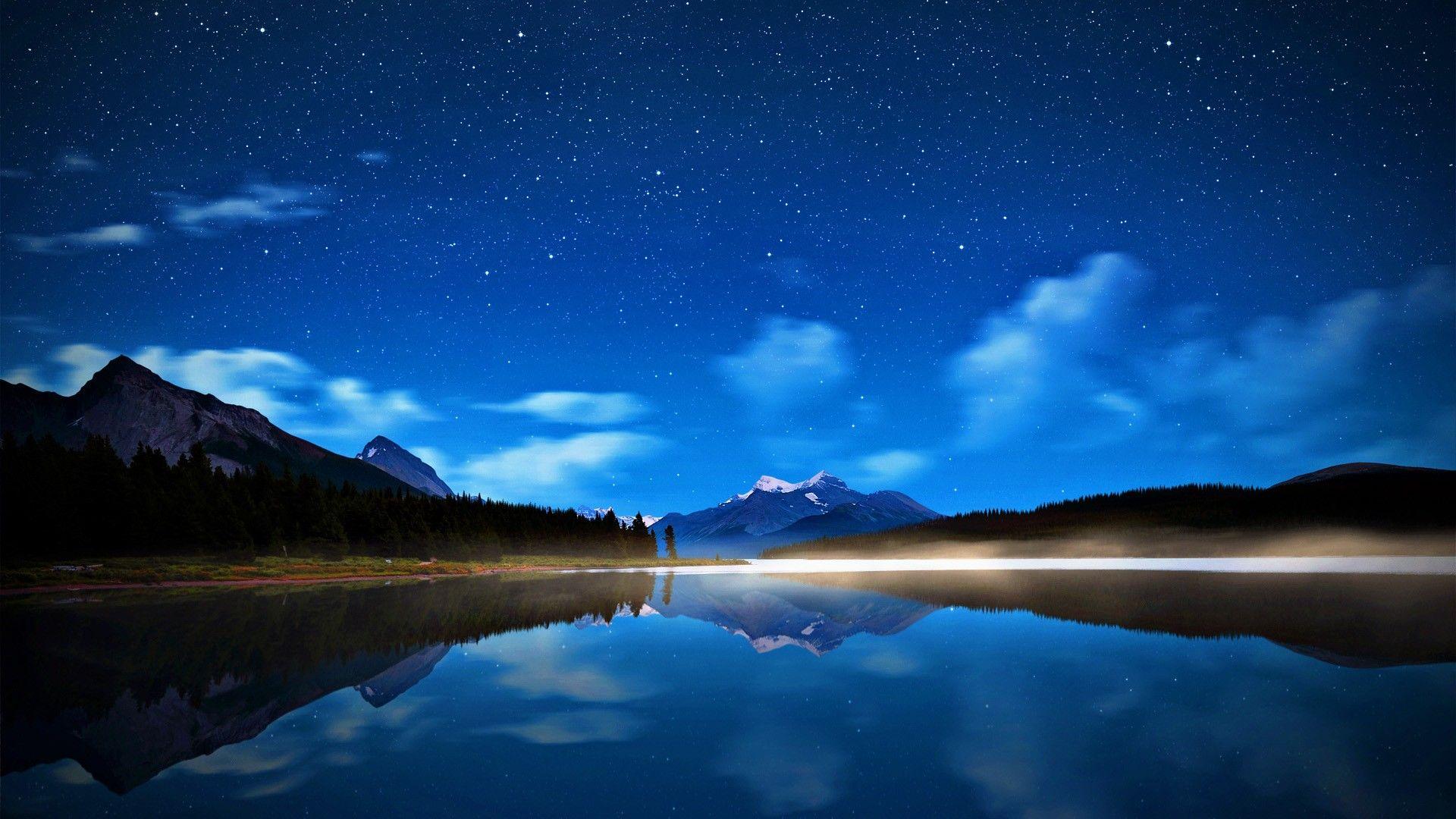 Night Sky Desktop Wallpapers - Top Free Night Sky Desktop Backgrounds ...