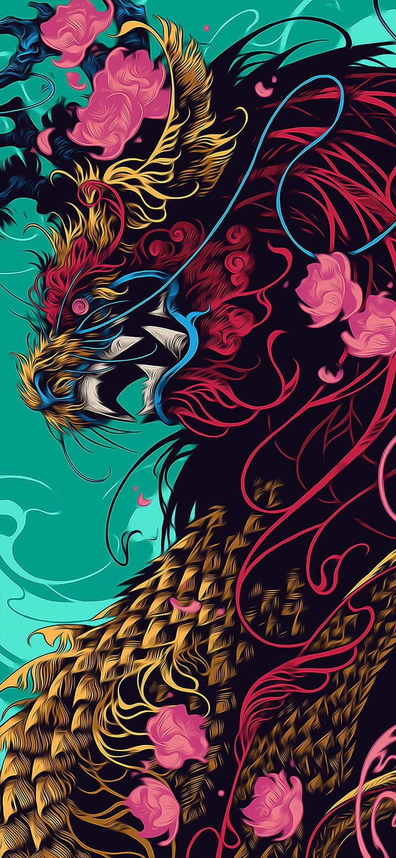 Flower Dragon Wallpapers - Top Free Flower Dragon Backgrounds ...