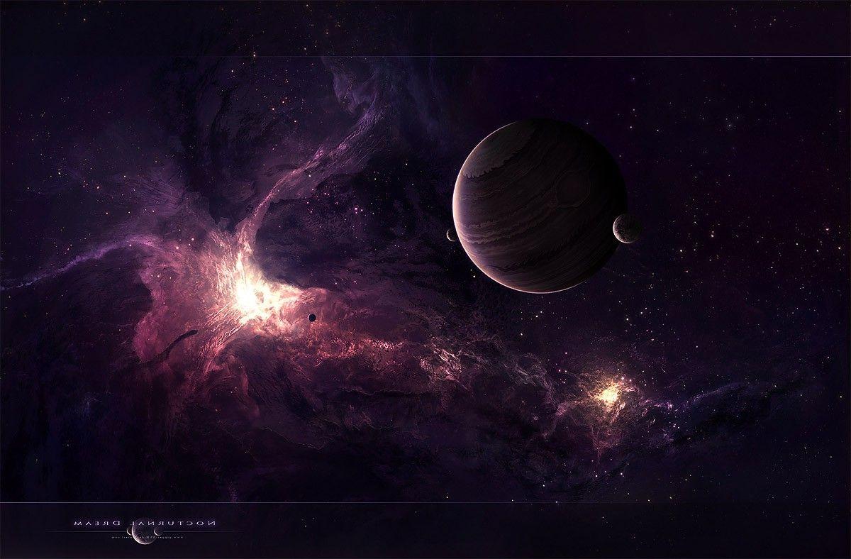 Purple Space Desktop Wallpapers - Top Free Purple Space Desktop ...