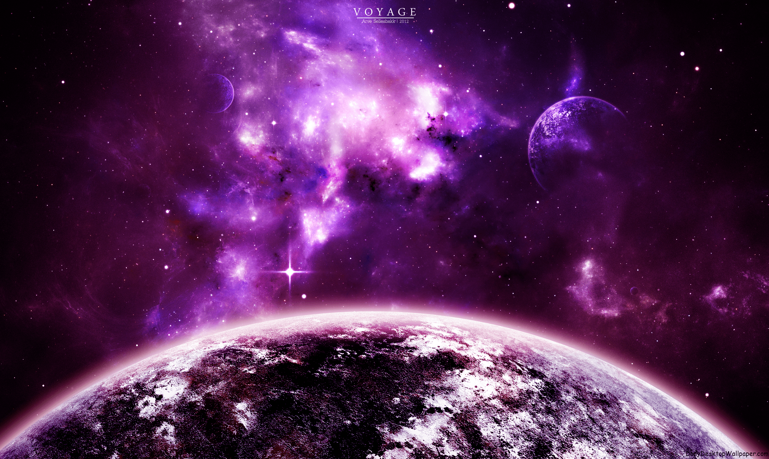 Purple Space Desktop Wallpapers - Top Free Purple Space Desktop ...