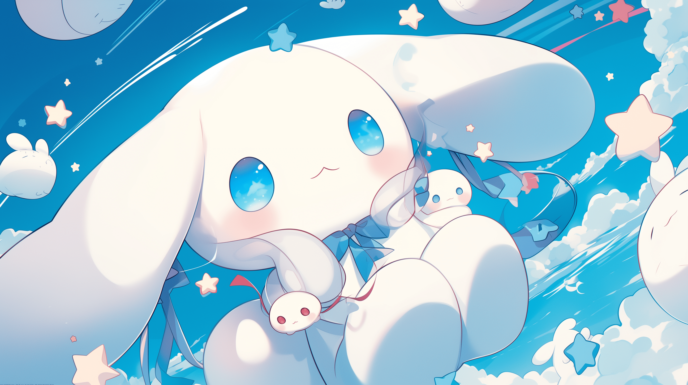 Blue Cinnamoroll Wallpapers - Top Free Blue Cinnamoroll Backgrounds ...