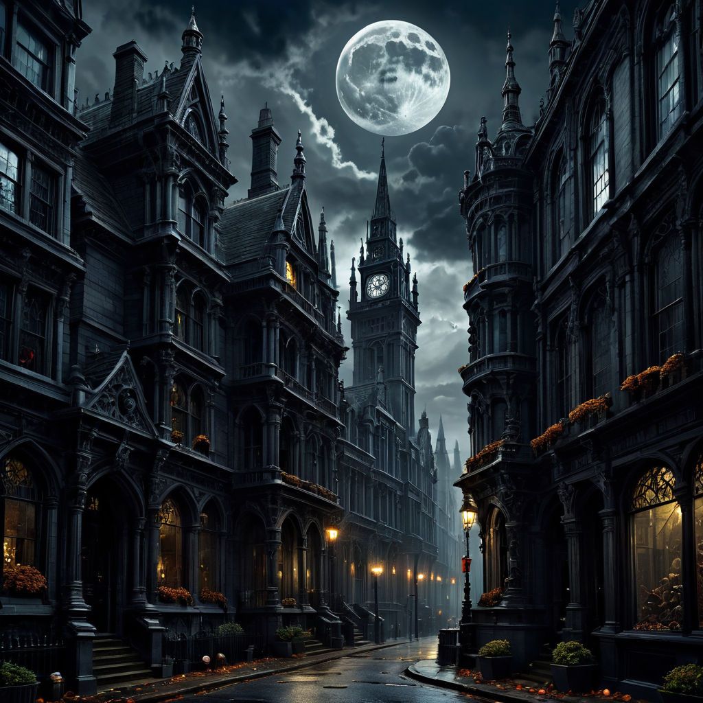 Gothic City Wallpapers - Top Free Gothic City Backgrounds - WallpaperAccess