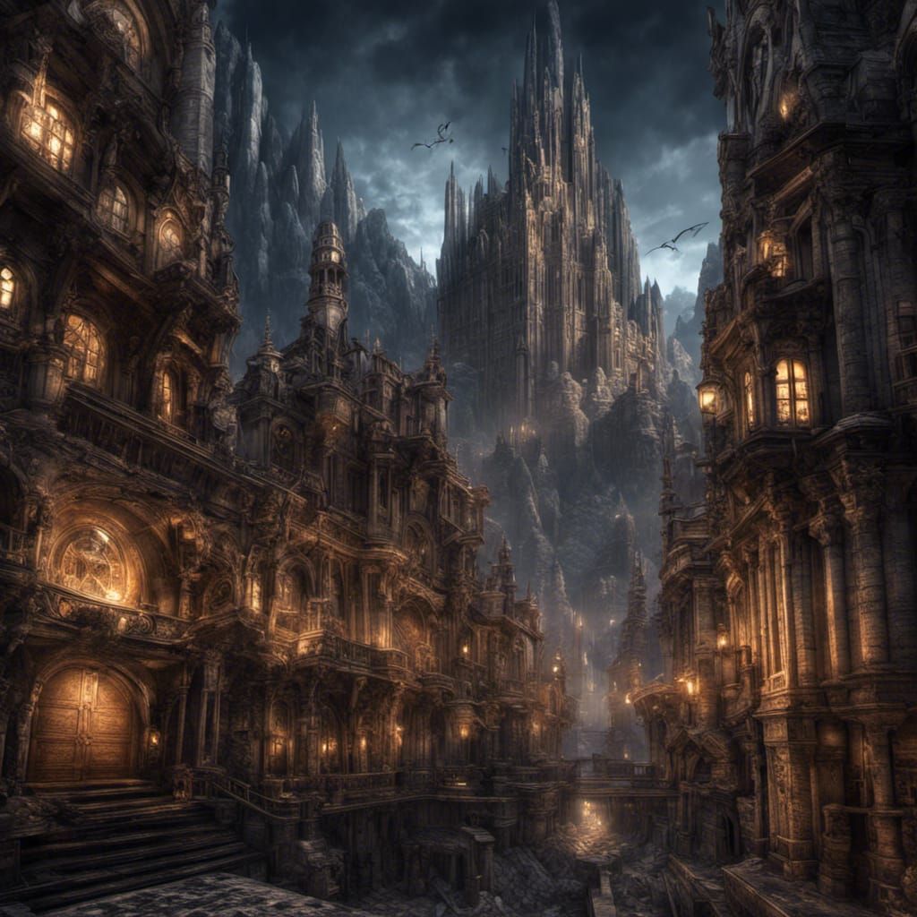 Gothic City Wallpapers - Top Free Gothic City Backgrounds - WallpaperAccess