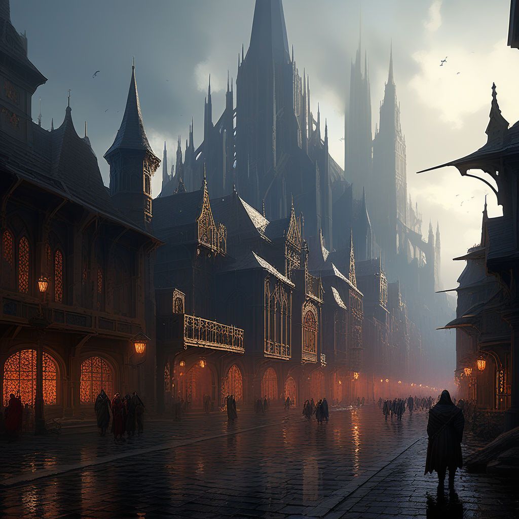 Gothic City Wallpapers - Top Free Gothic City Backgrounds - WallpaperAccess