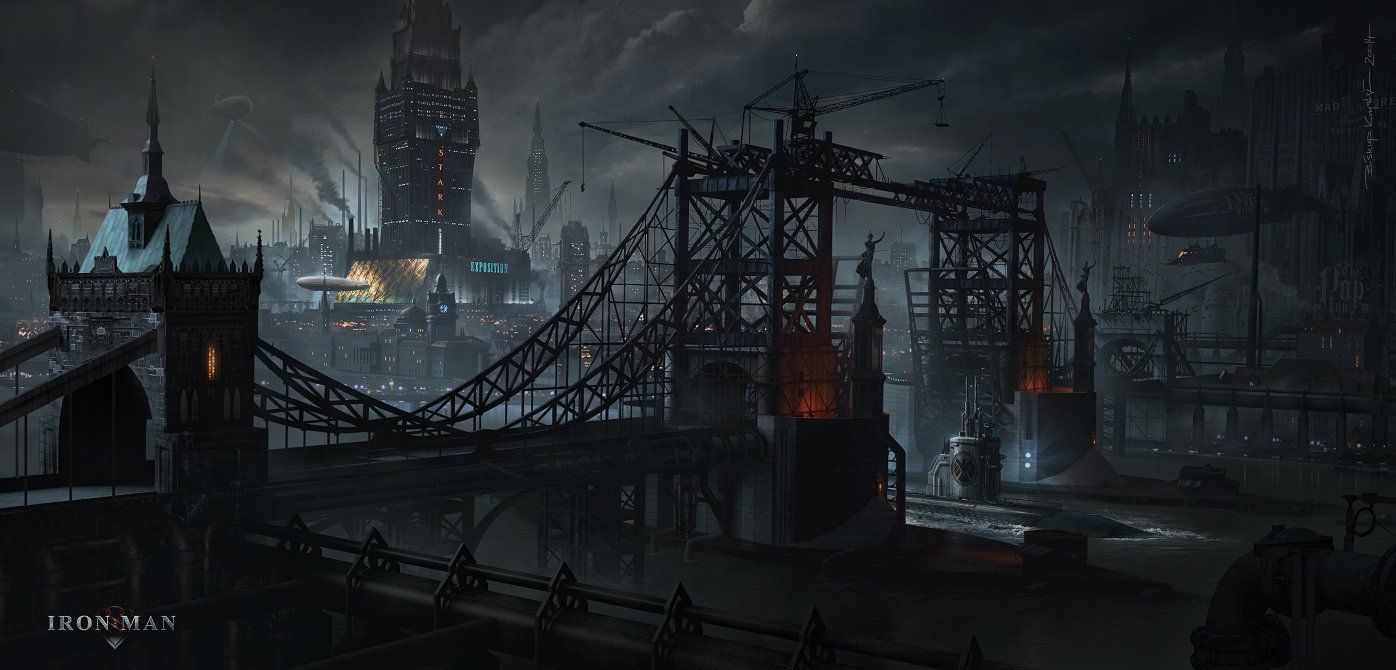 Gothic City Wallpapers - Top Free Gothic City Backgrounds - WallpaperAccess