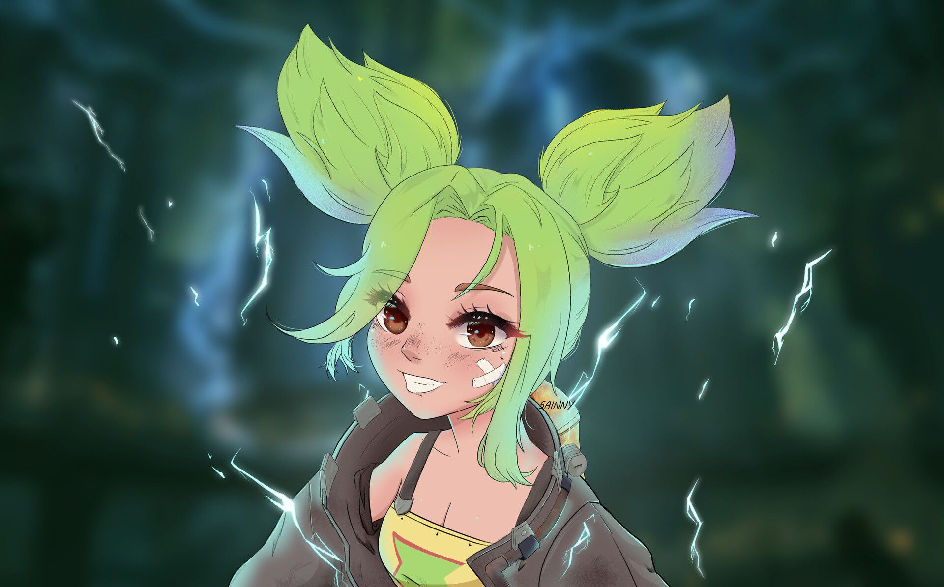 Zeri LOL Wallpapers - Top Free Zeri LOL Backgrounds - WallpaperAccess