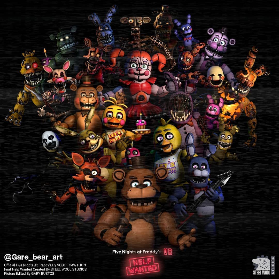 FNAF Help Wanted Wallpapers - Top Free FNAF Help Wanted Backgrounds ...