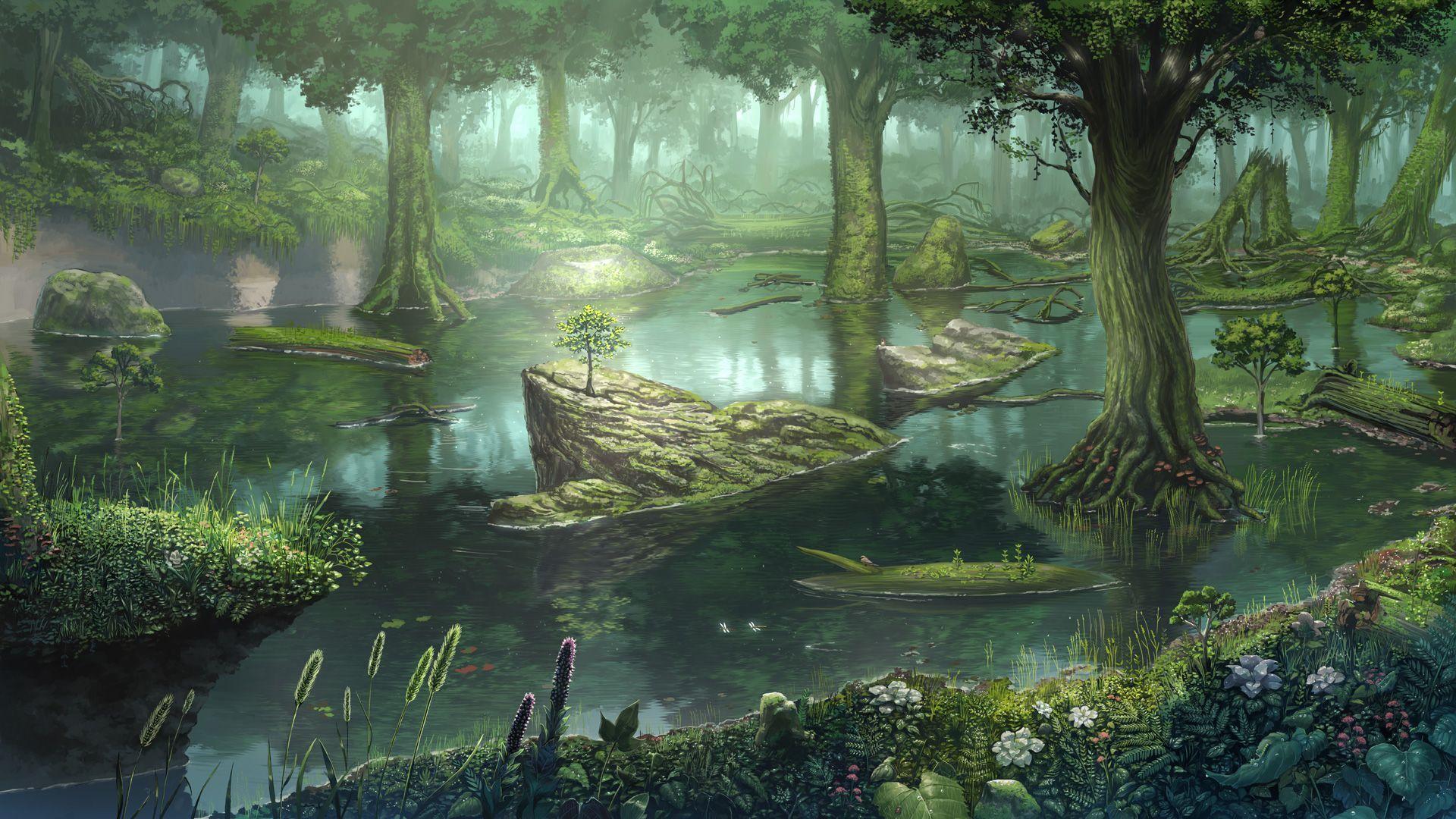 Swamp Computer Wallpapers - Top Free Swamp Computer Backgrounds ...