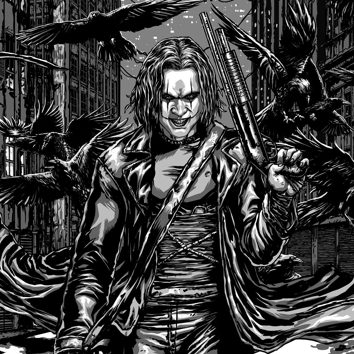 Eric Draven Wallpapers - Top Free Eric Draven Backgrounds - WallpaperAccess