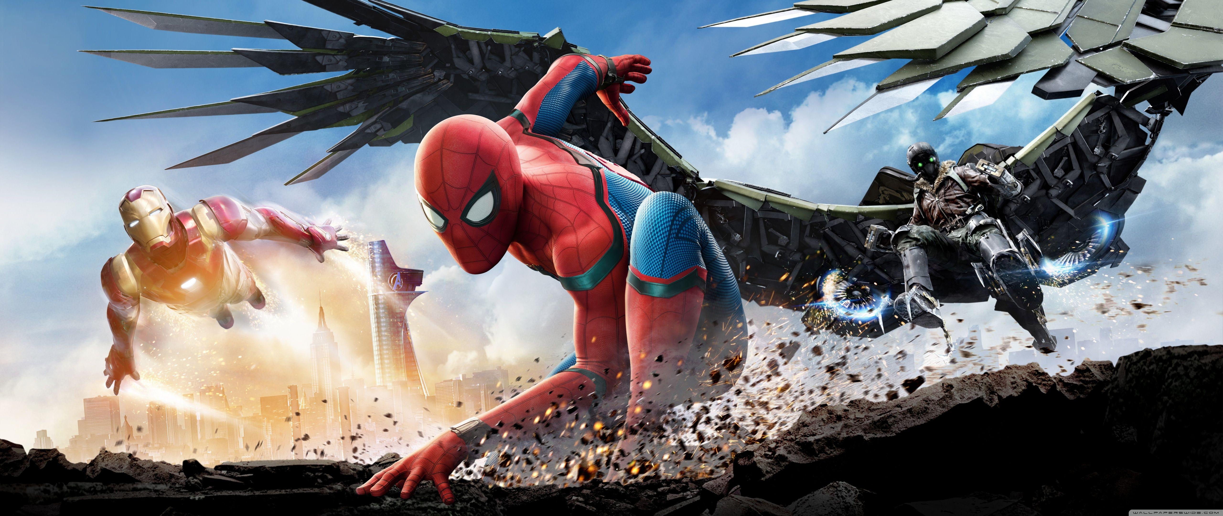 Spider-Man Dual Screen Wallpapers - Top Free Spider-Man Dual Screen ...