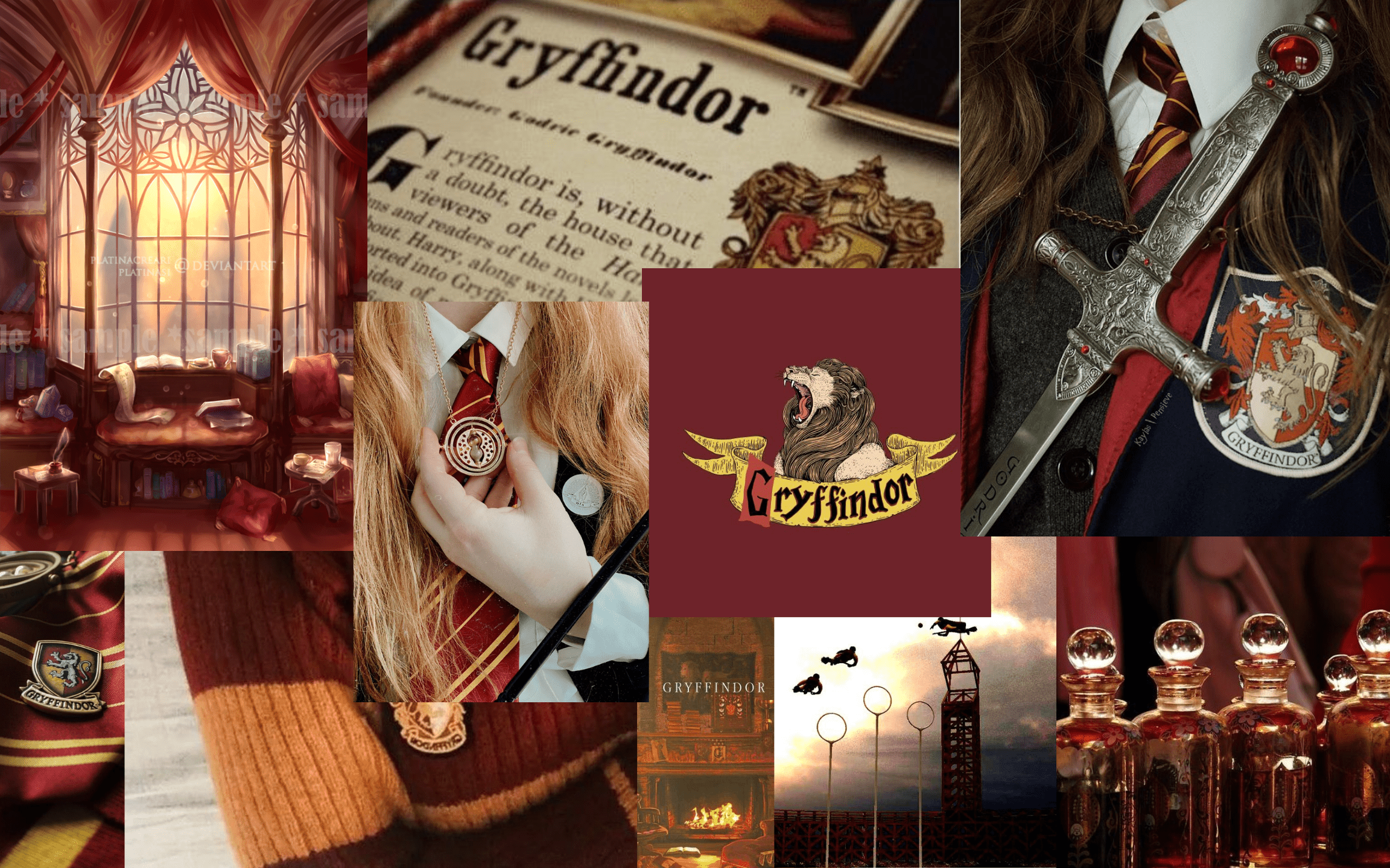 Gryffindor Aesthetic Laptop Wallpapers - Top Free Gryffindor Aesthetic ...