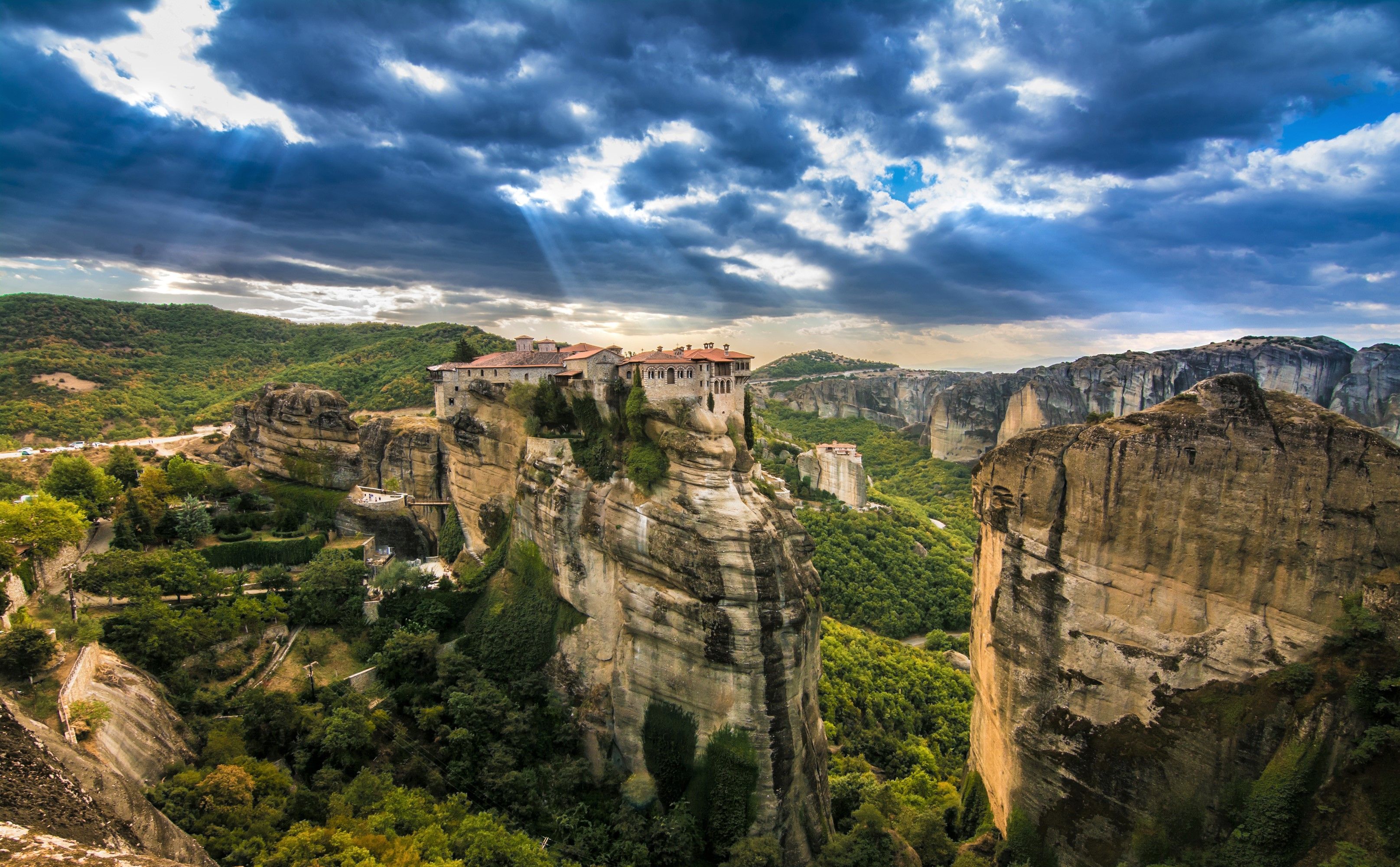 Meteora Greece Wallpapers - Top Free Meteora Greece Backgrounds ...