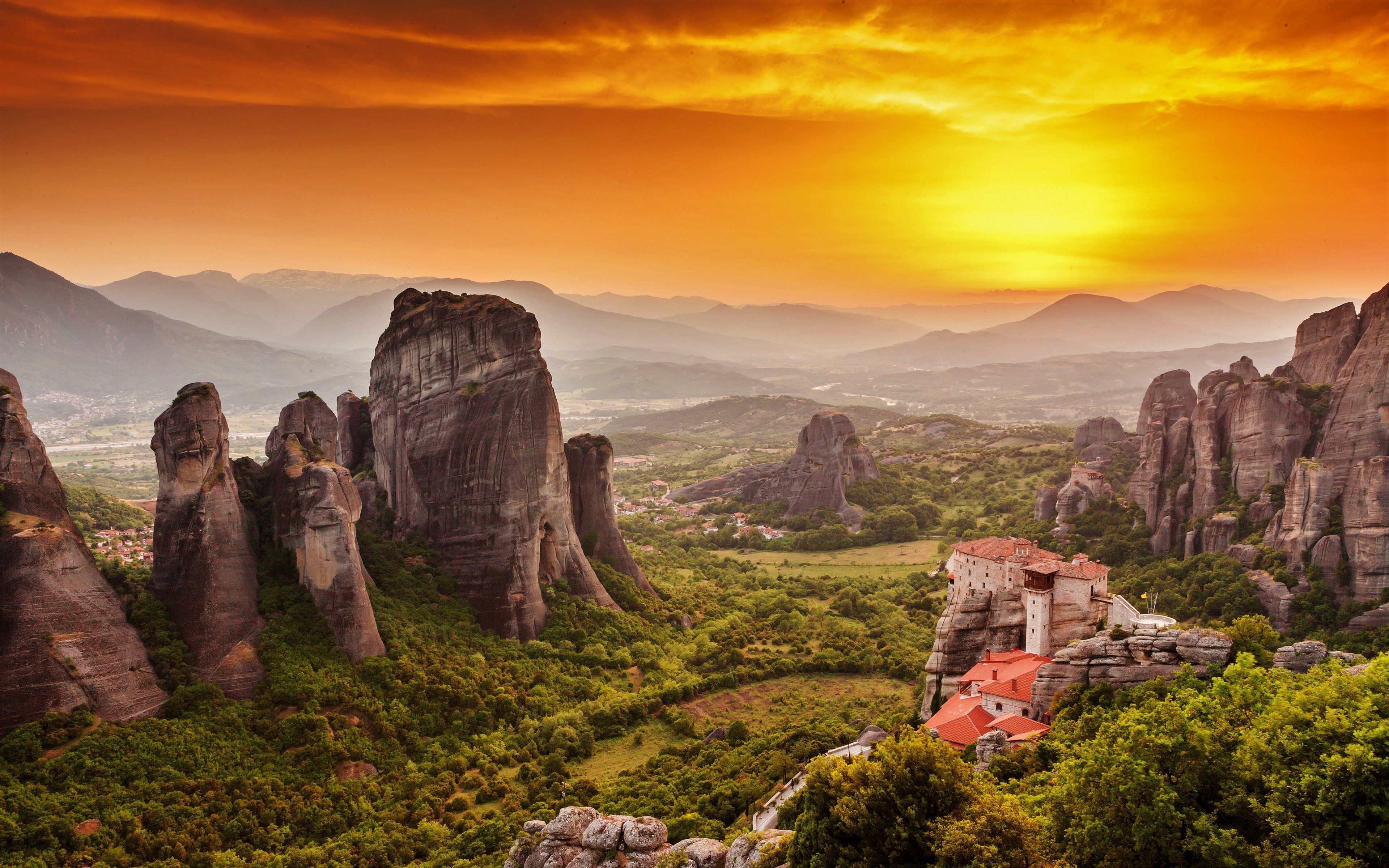 Meteora Greece Wallpapers - Top Free Meteora Greece Backgrounds ...