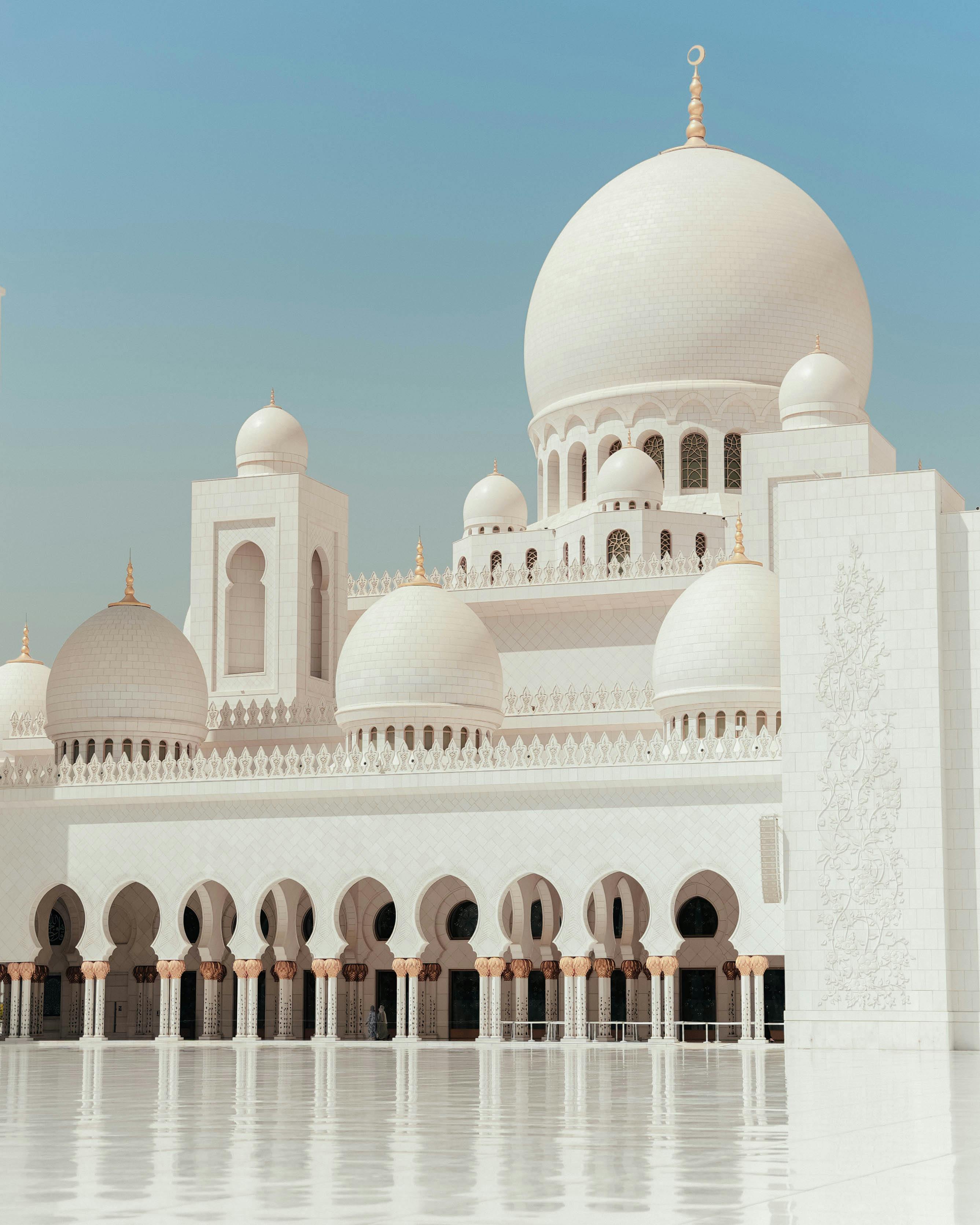 White Mosque Wallpapers - Top Free White Mosque Backgrounds ...