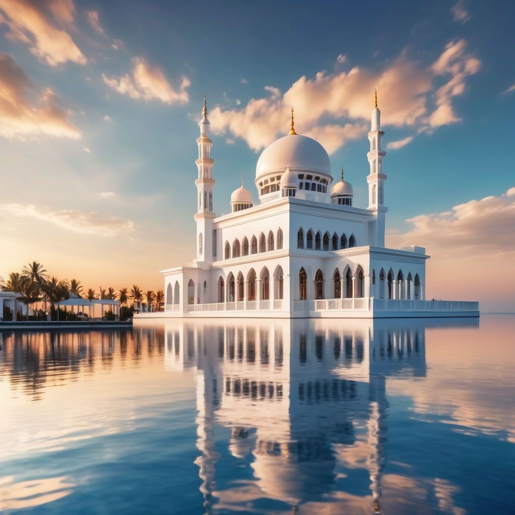 White Mosque Wallpapers - Top Free White Mosque Backgrounds ...