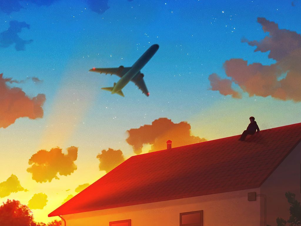 Anime Airplane Wallpapers - Top Free Anime Airplane Backgrounds ...