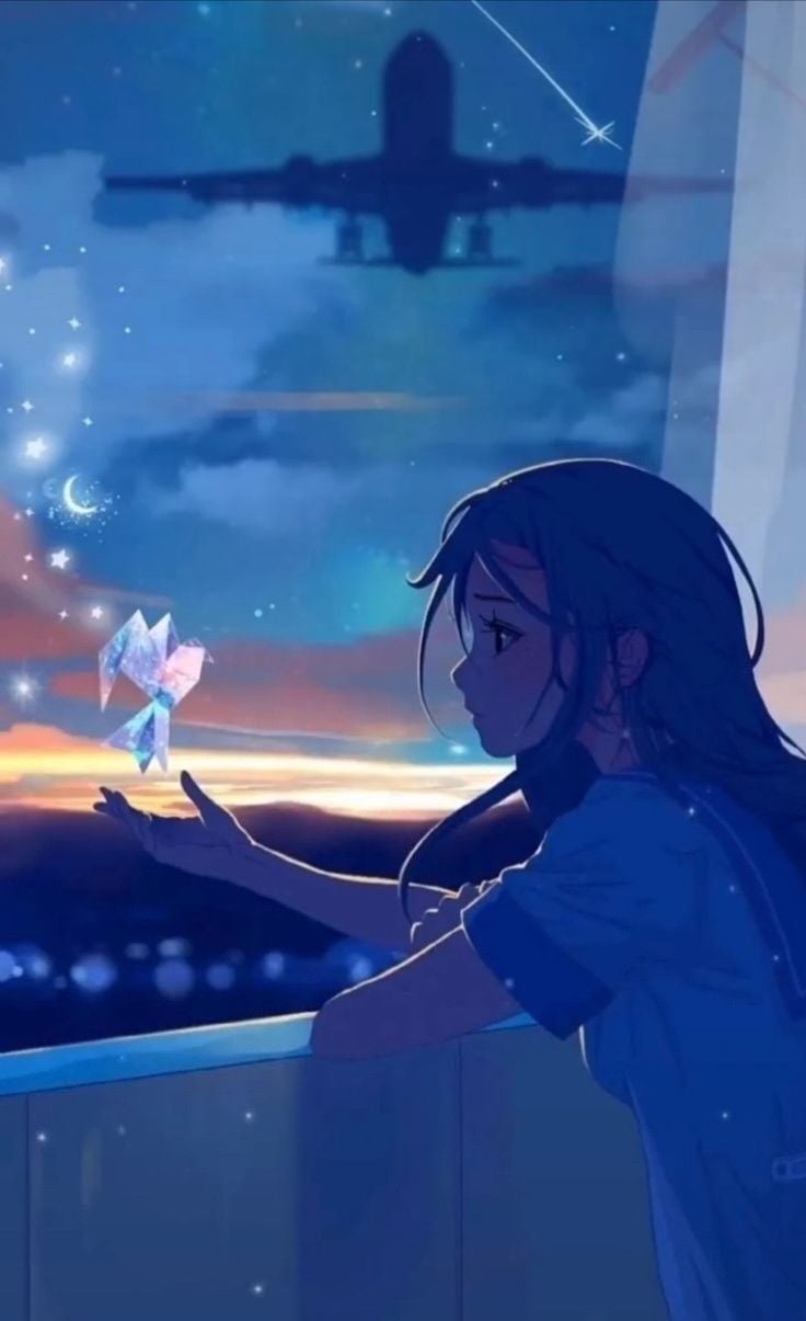 Anime Airplane Wallpapers - Top Free Anime Airplane Backgrounds ...