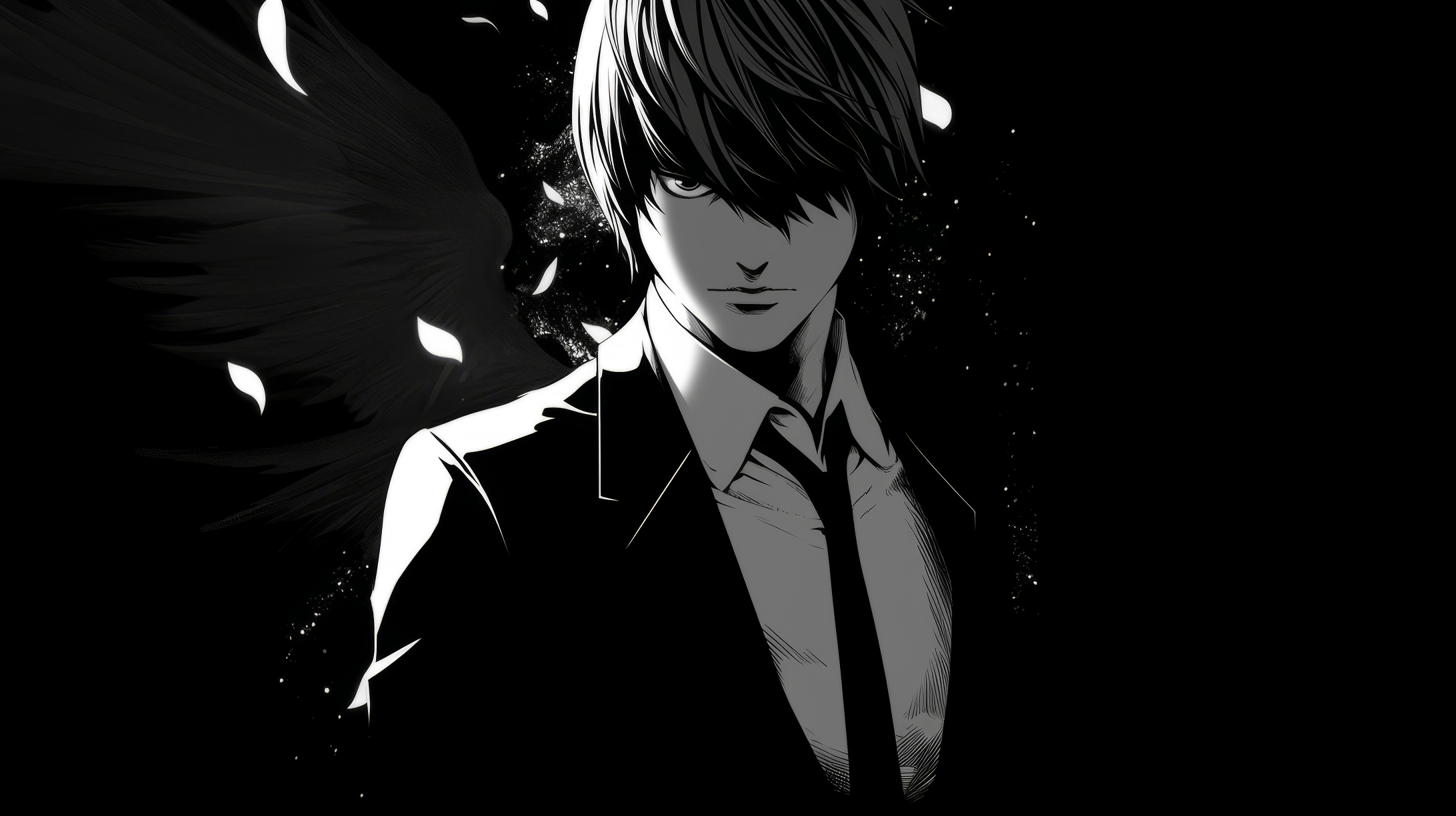 Death Note Black and White Wallpapers - Top Free Death Note Black and ...