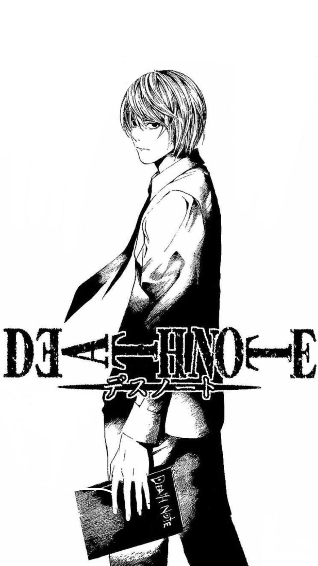 Death Note Black and White Wallpapers - Top Free Death Note Black and ...