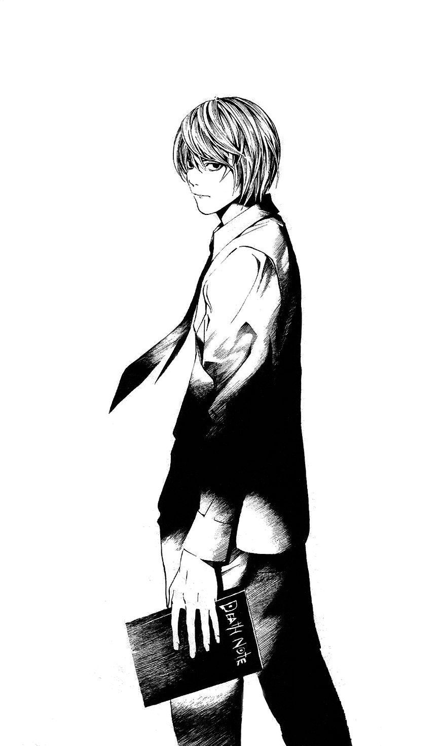 Death Note Black and White Wallpapers - Top Free Death Note Black and ...