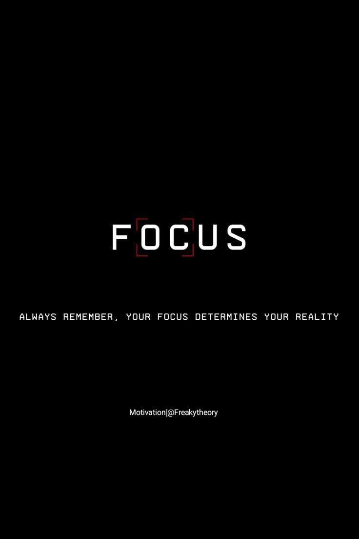 Focus Motivation Wallpapers - Top Free Focus Motivation Backgrounds ...