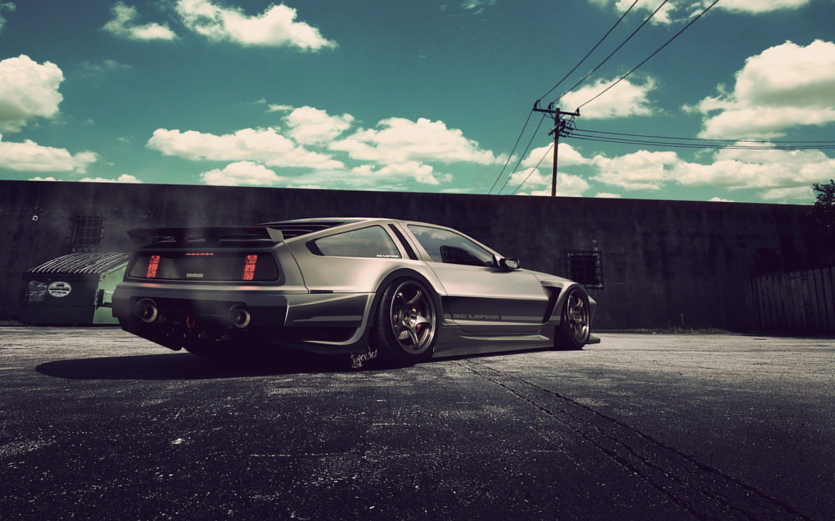 DeLorean Wallpapers - Top Free DeLorean Backgrounds - WallpaperAccess