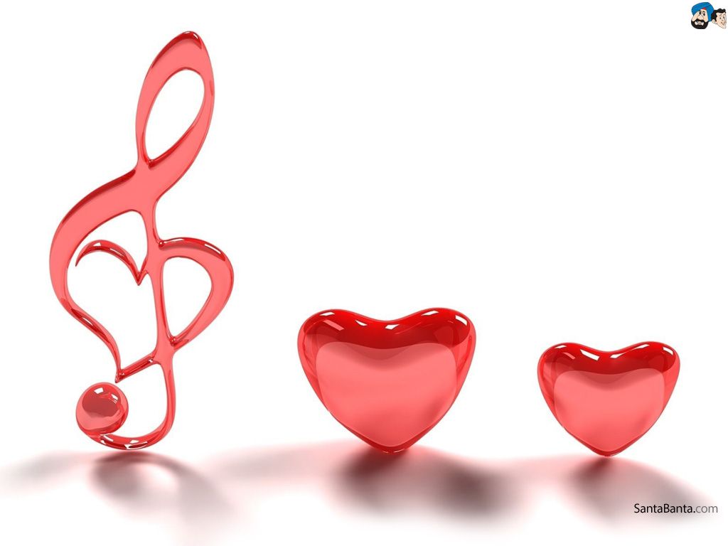 Music Heart Wallpapers - Top Free Music Heart Backgrounds - WallpaperAccess