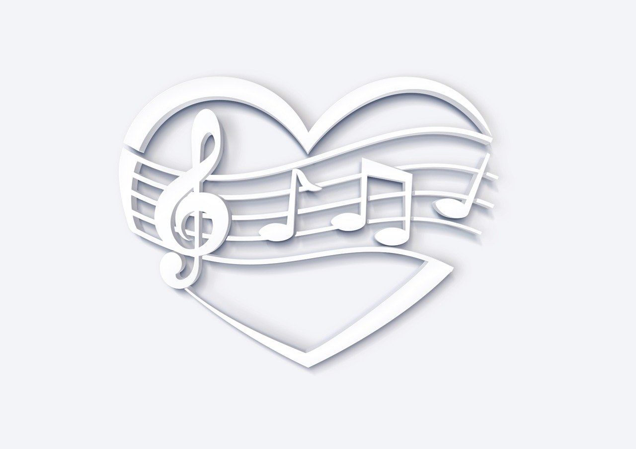 Music Heart Wallpapers - Top Free Music Heart Backgrounds - WallpaperAccess