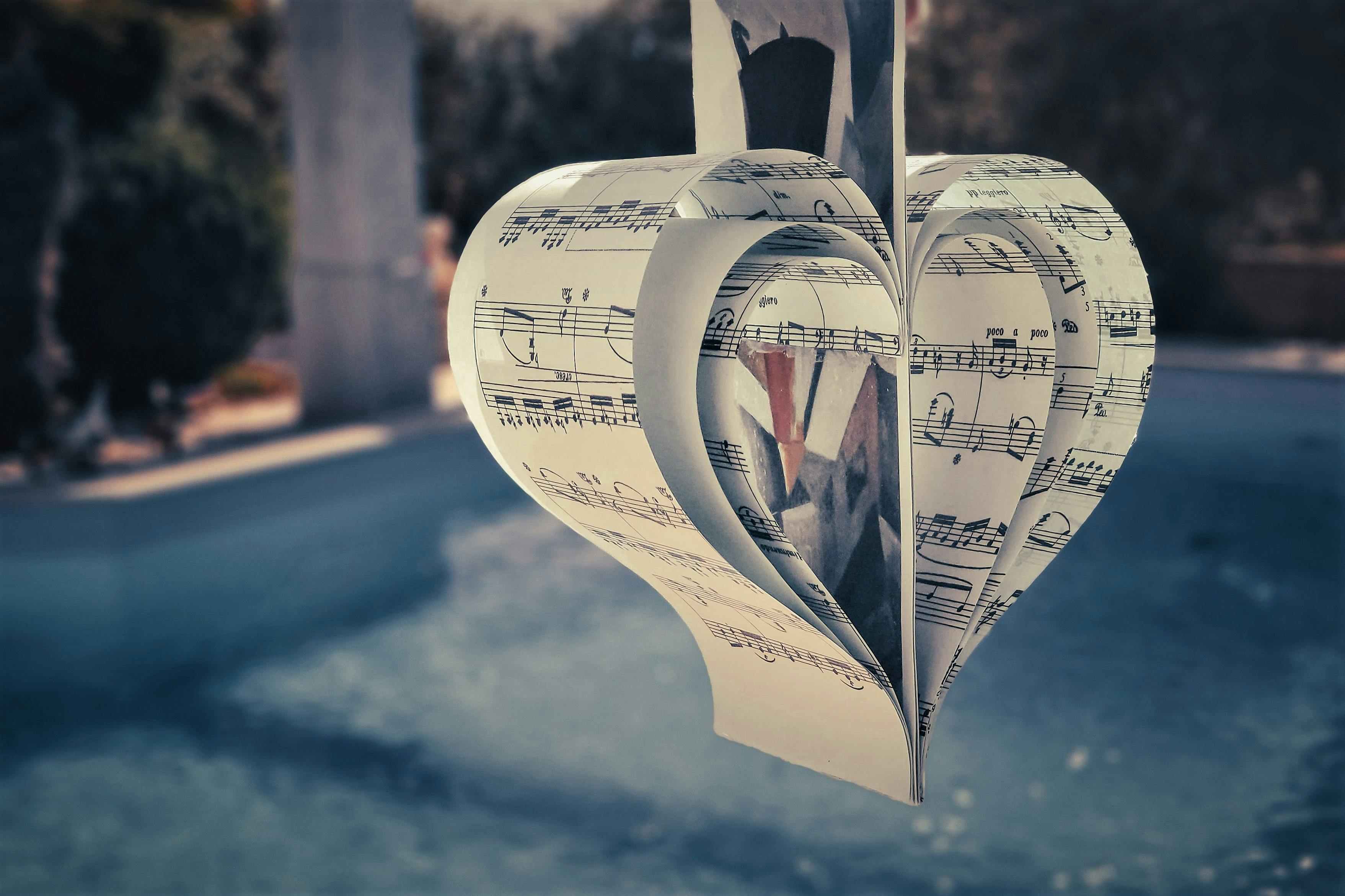 Music Heart Wallpapers - Top Free Music Heart Backgrounds - WallpaperAccess