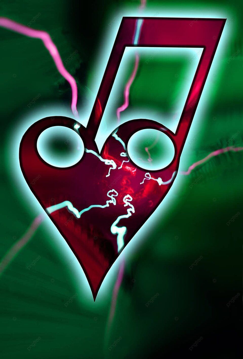 Music Heart Wallpapers - Top Free Music Heart Backgrounds - WallpaperAccess