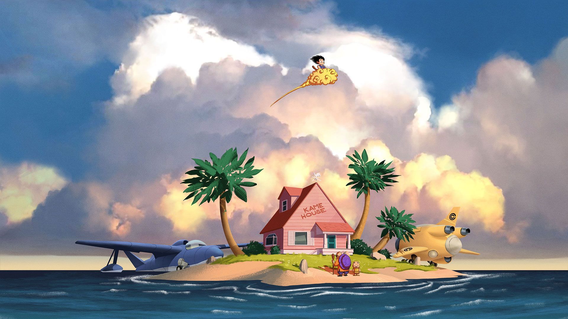 Dragon Ball House Wallpapers - Top Free Dragon Ball House Backgrounds ...